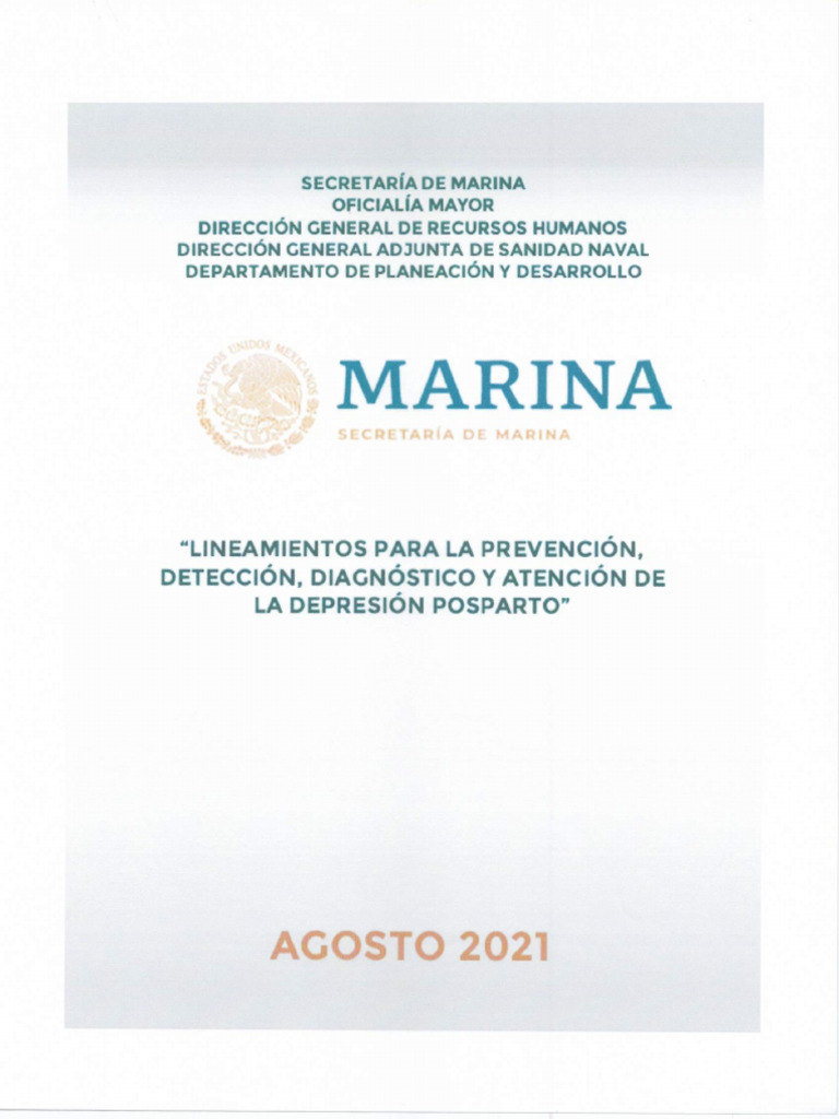 Lineamientos para La Prevenci N Detecci N Diagnostico y Atenci N de La ...