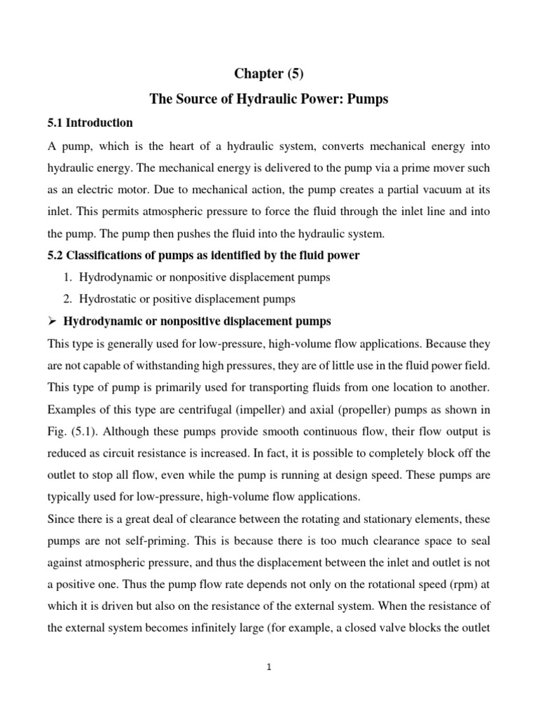 Chapter 5 | PDF | Pump | Piston