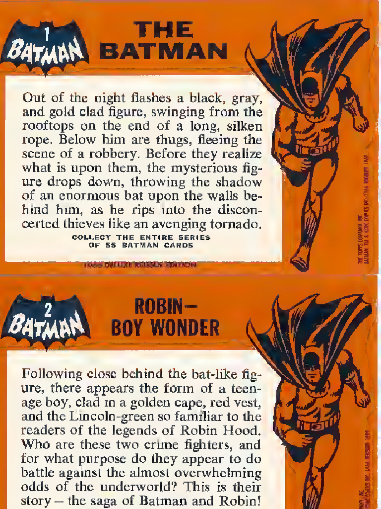 Batman - Black Bat Series (1967) | PDF | Mystery, Thriller & Crime Fiction