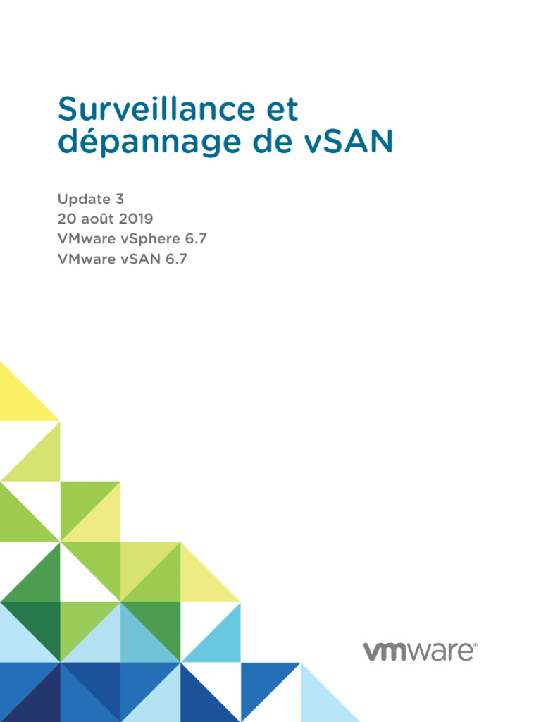 3 - Vsan-673-Monitoring-Troubleshooting-Guide | PDF