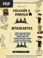 Delito de Violacion de Domicilio | PDF | Violación | Derecho penal