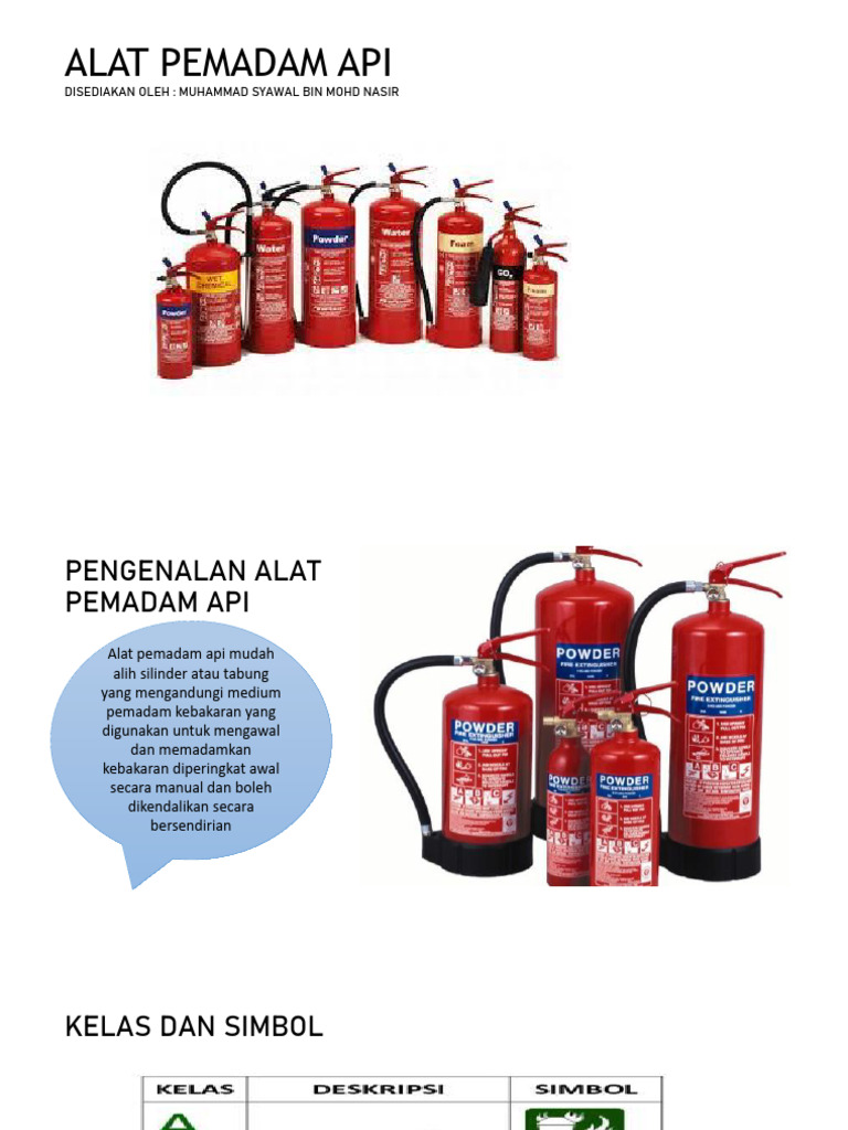 Alat Pemadam Api Full | PDF