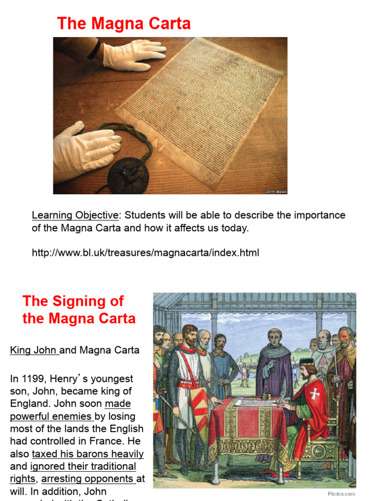 Feudal Decline - Magna - Carta PowerPoint | PDF