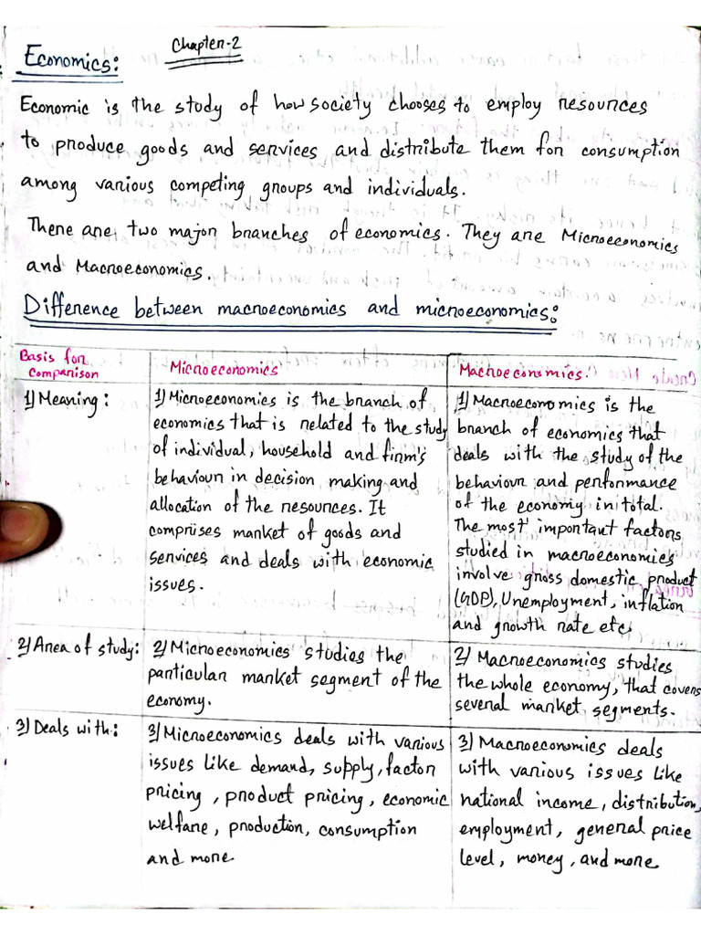 101 Chapter 2 Note | PDF