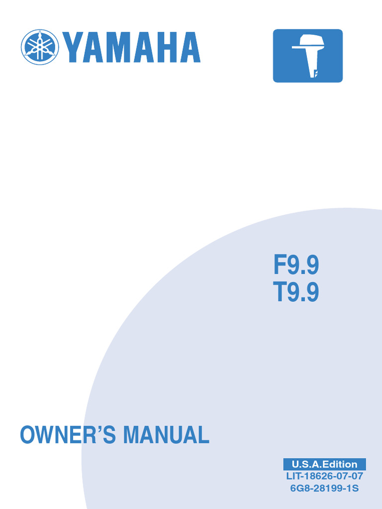 Yamaha f9.9 Service Manual | PDF