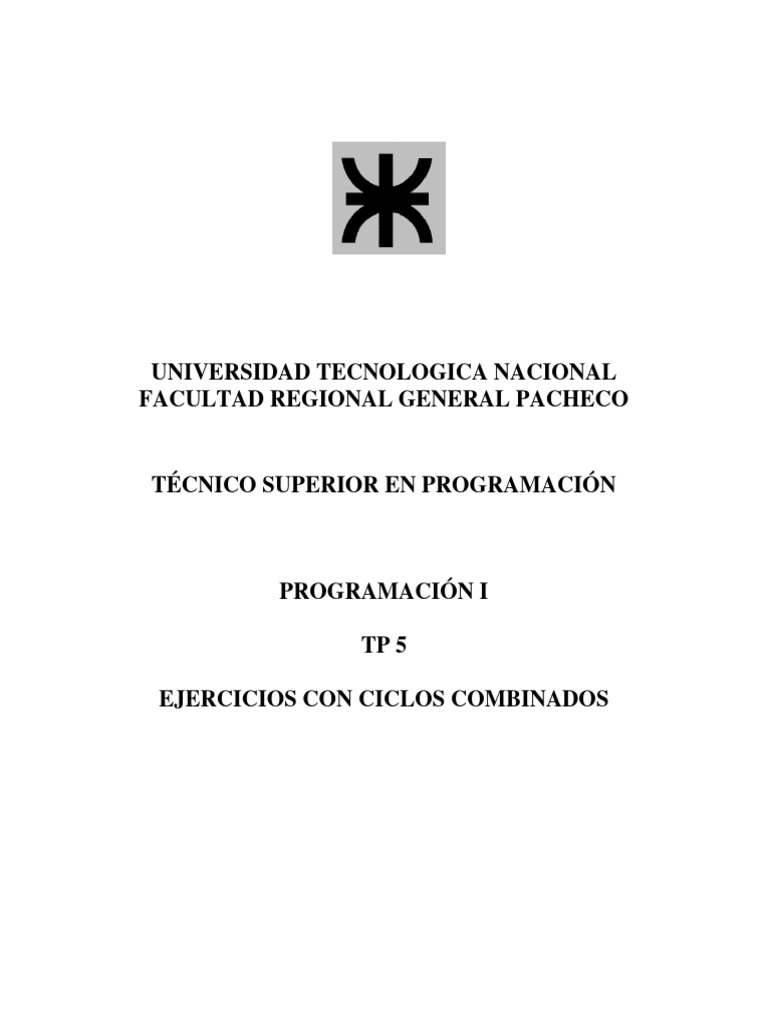 Programacion I - TP 5 | PDF | Número primo | Entero