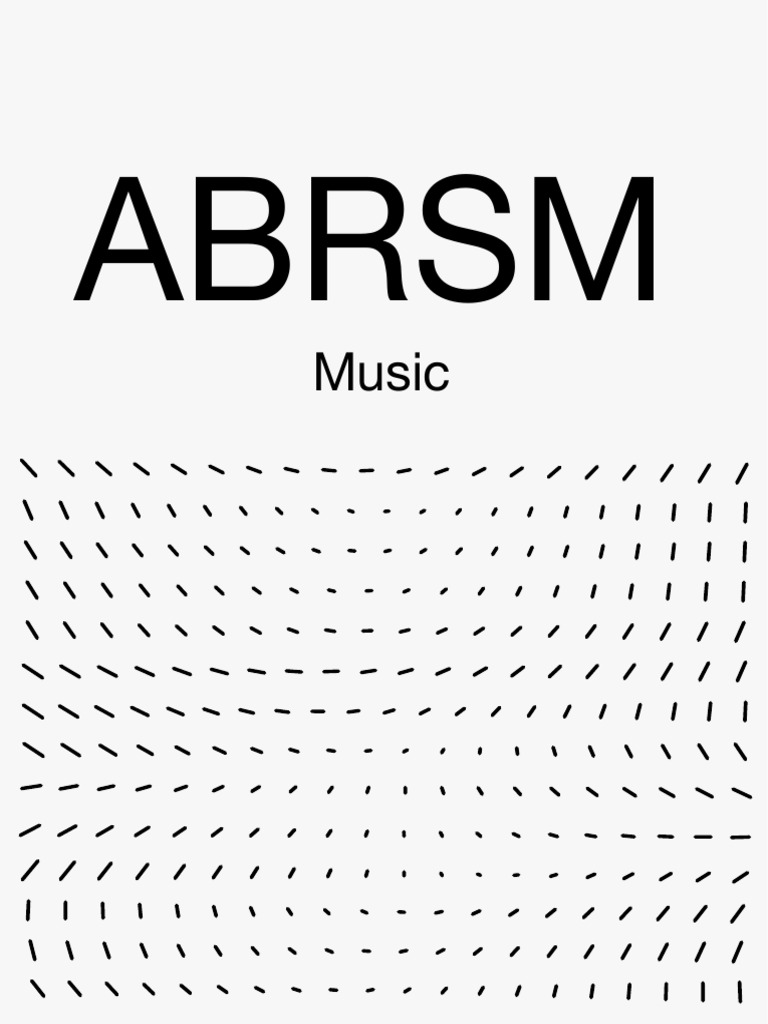 ABRSM Music | PDF | Minor Scale | Scale (Music)