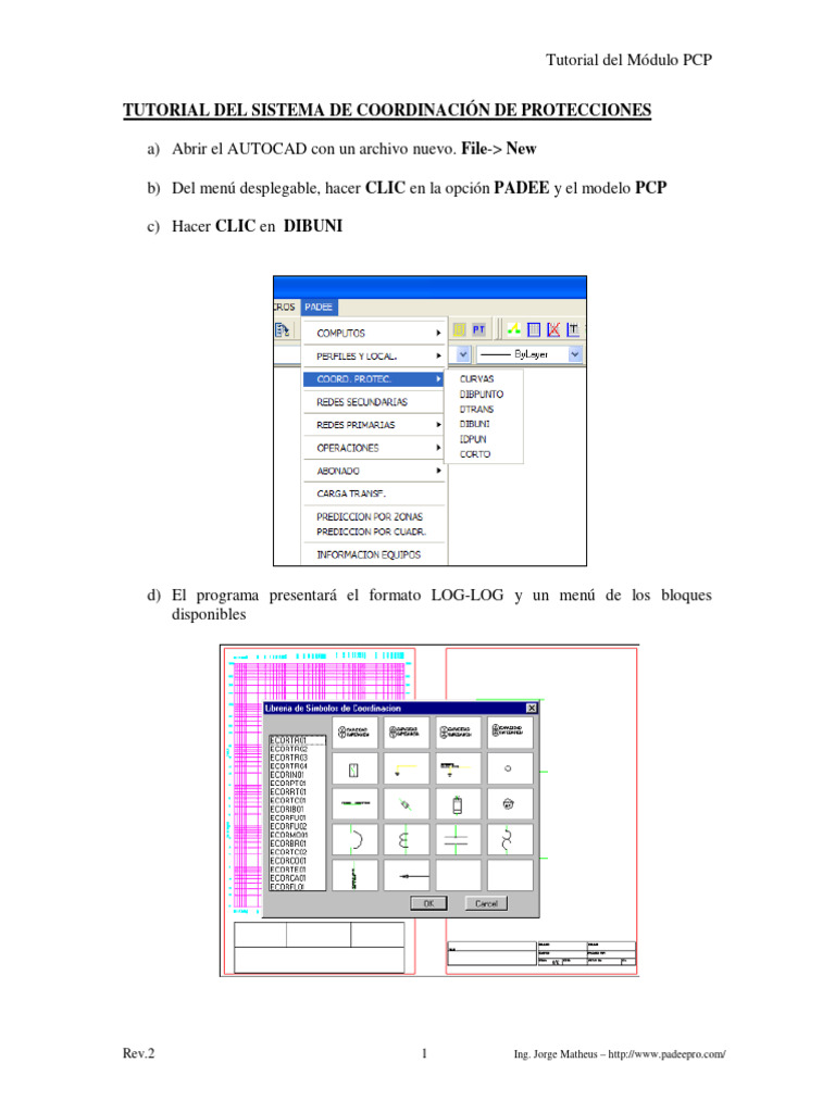 Tutorial de Autocad para Módulo PCP | PDF