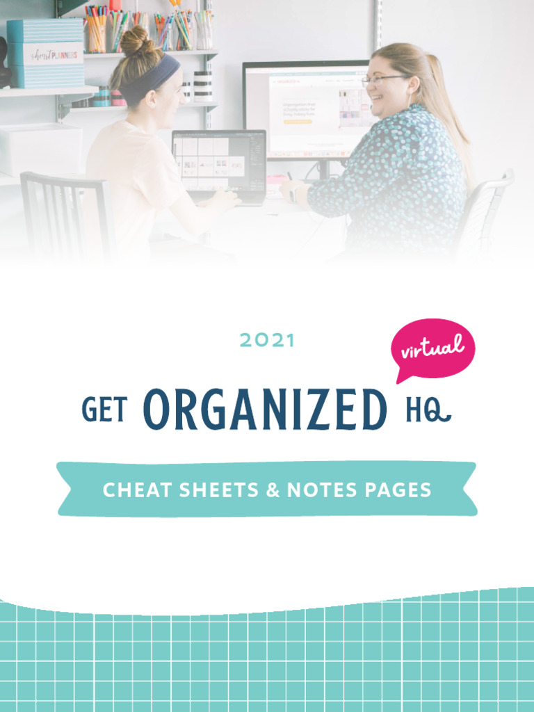 Get Organized HQ 2021 | PDF | Grocery Store | Prayer