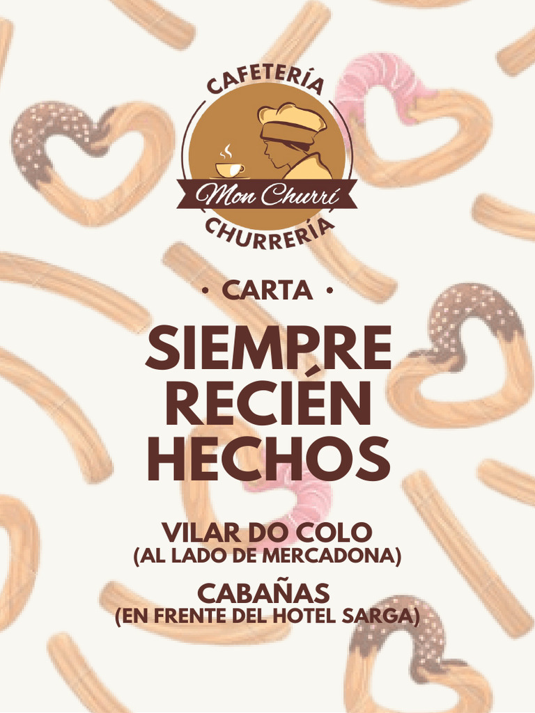 Carta Bar | PDF | Alimentos | Comida y bebida