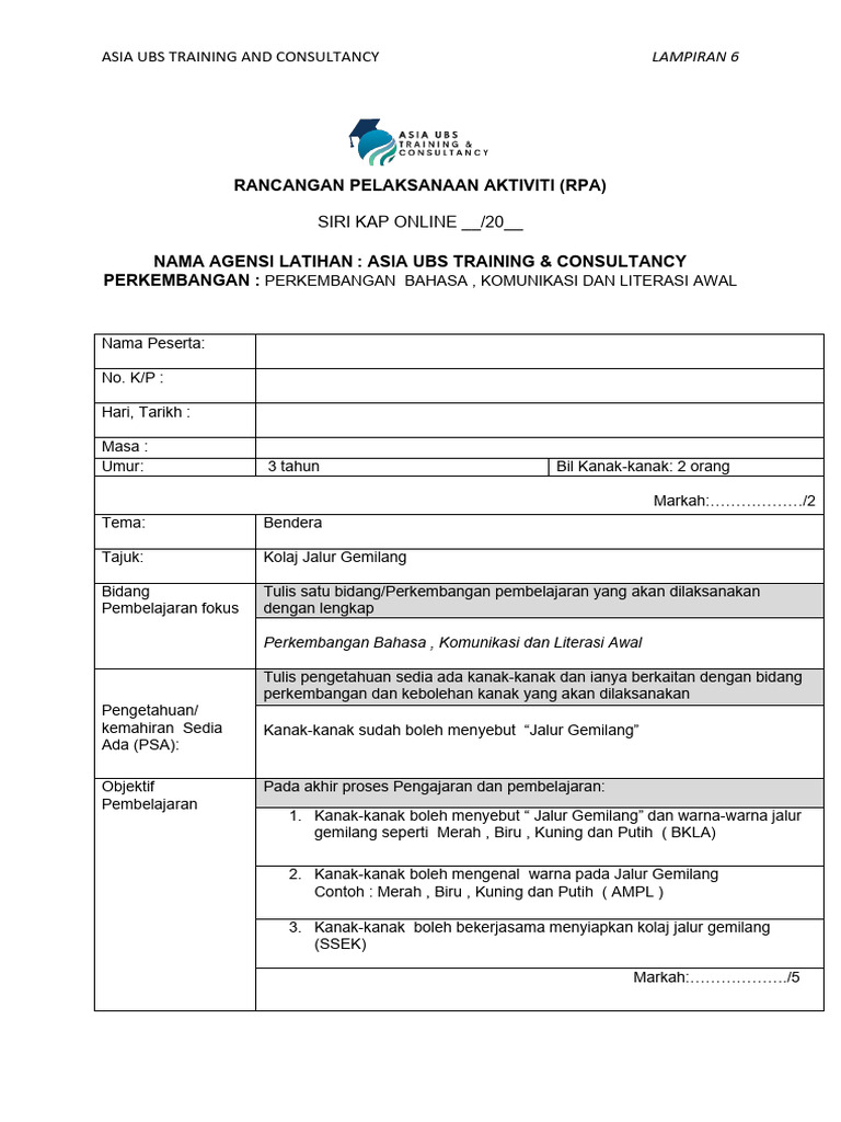 Contoh Rpa Bkla PDF