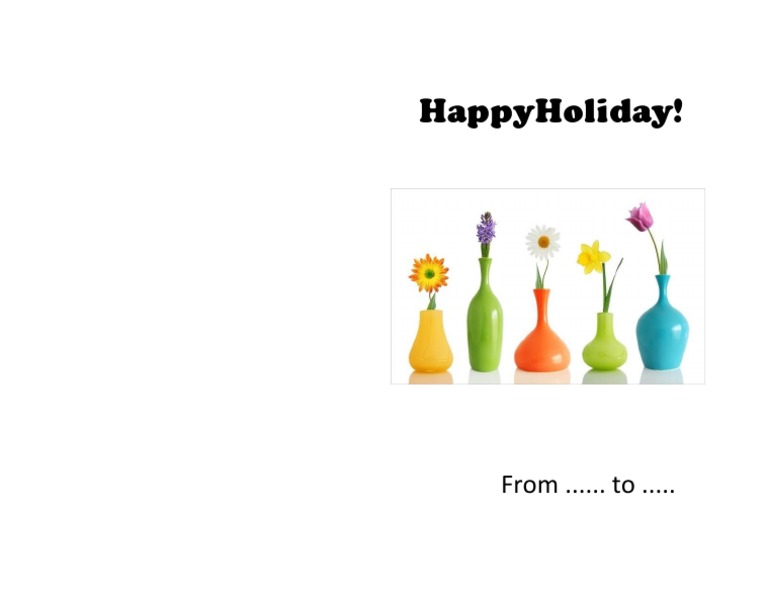 Felicitare Template | PDF