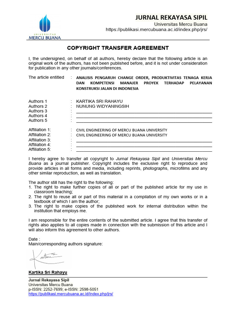 CTA Form - KARTIKA SRI RAHAYU | PDF | Public Sphere | Data Management