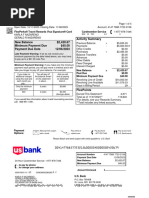 Chase Bank Statement | PDF | Credit Card | Services (Economics)