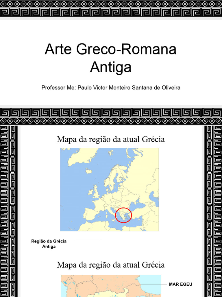 Arte Greco Romana | PDF | Mitologia grega | Grécia Antiga