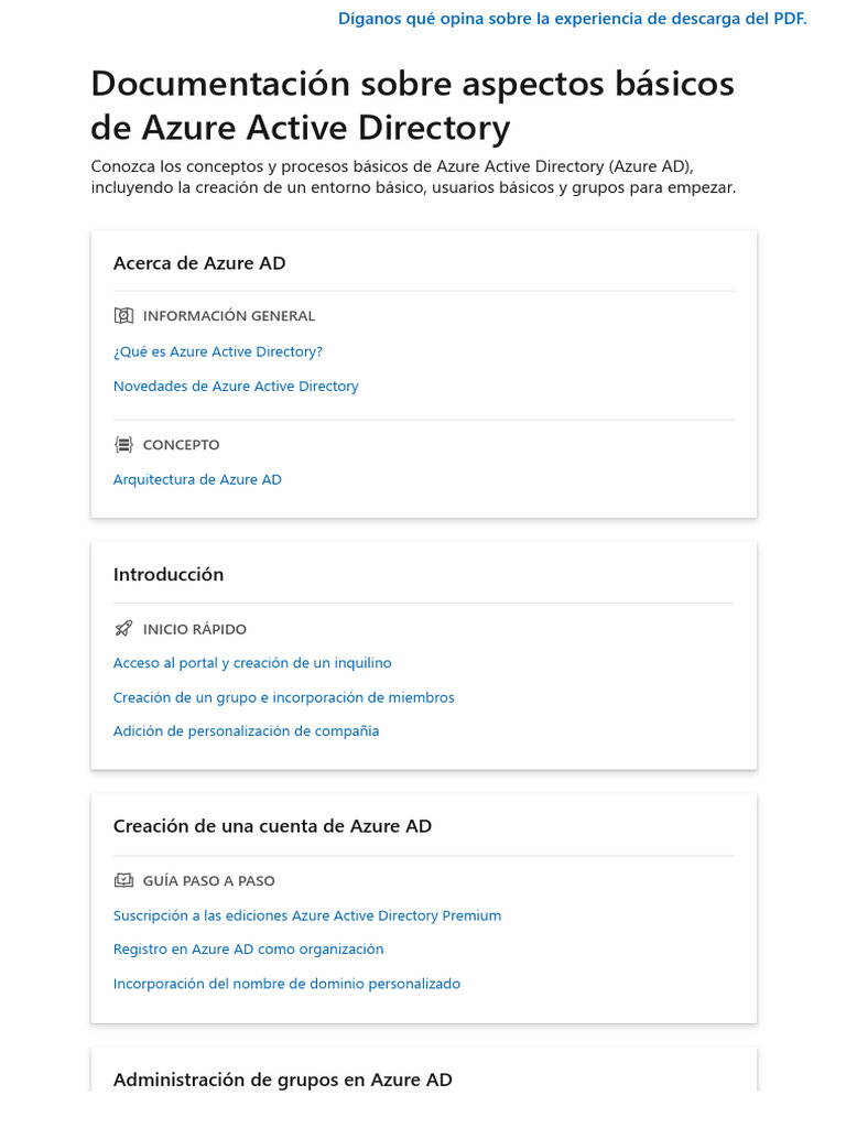 Fundamentos de Azure Active Directory | PDF | Negocios | Informática