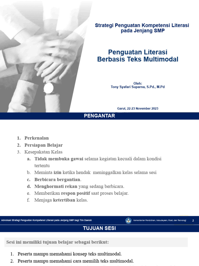 Penguatan Literasi Teks Multimodal | PDF