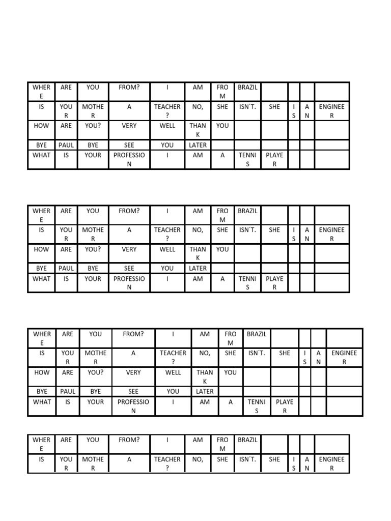 Unscramble Words 1 | PDF