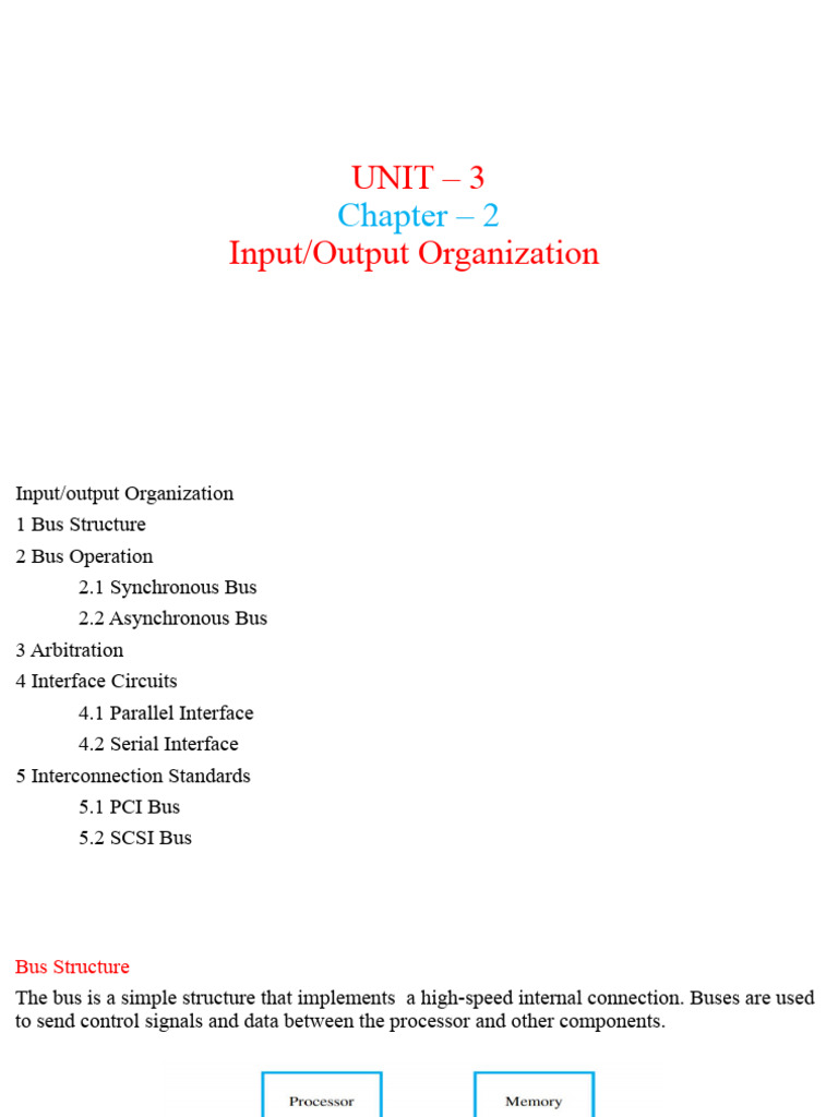 Unit Iii - Ii | PDF | Input/Output | Computing Unit Iii - Ii | PDF | Input/Output | Computing