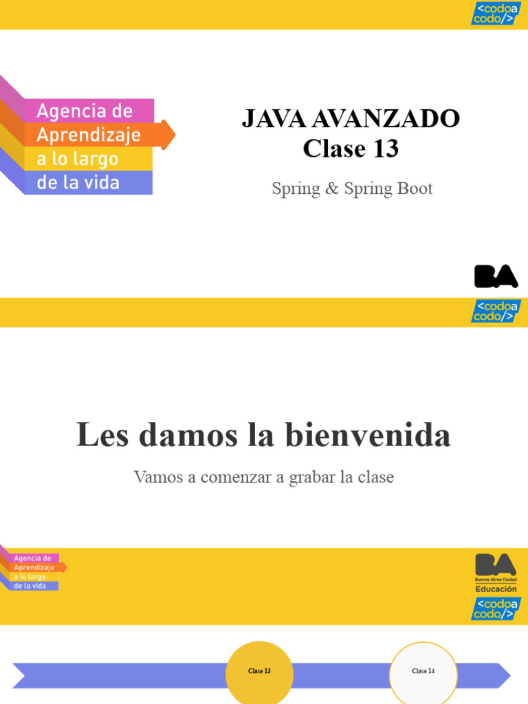 Java Avanzado Clase 13 | PDF | Spring Framework | Programación de computadoras