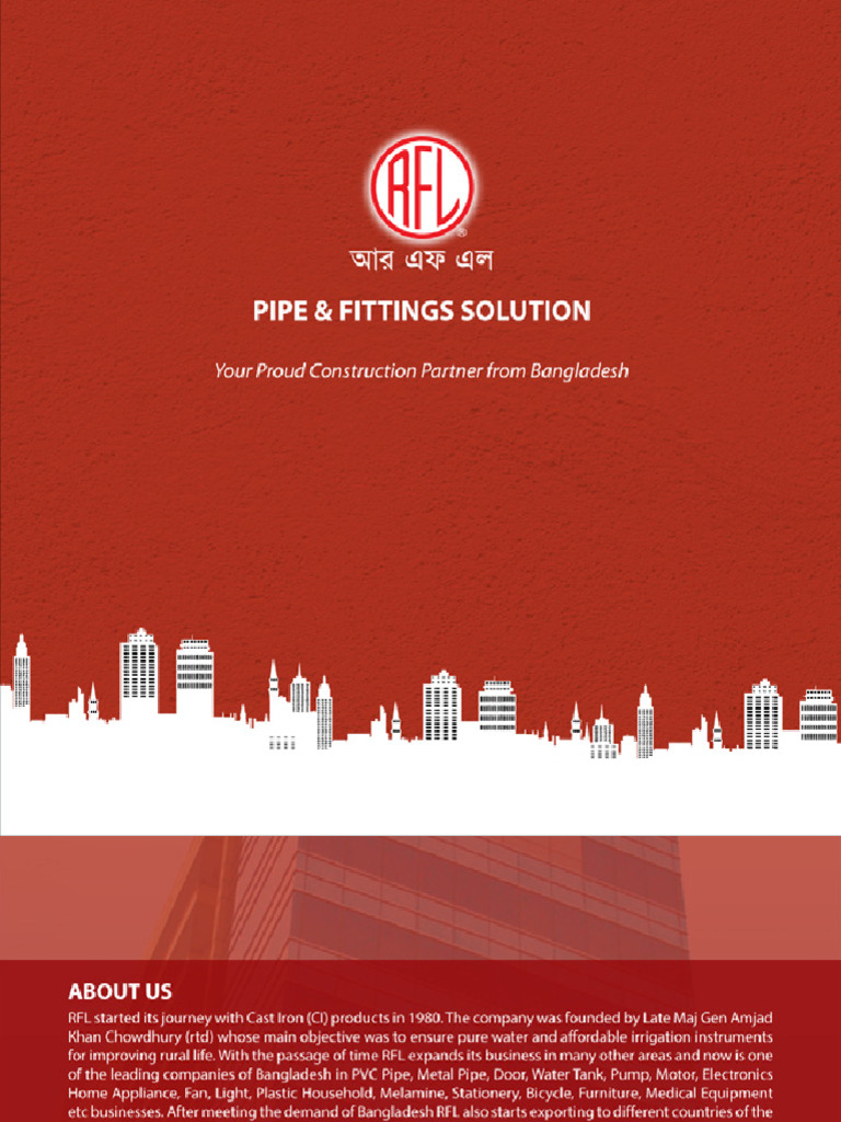 RFL Pipe & Fittings Catelogue | PDF