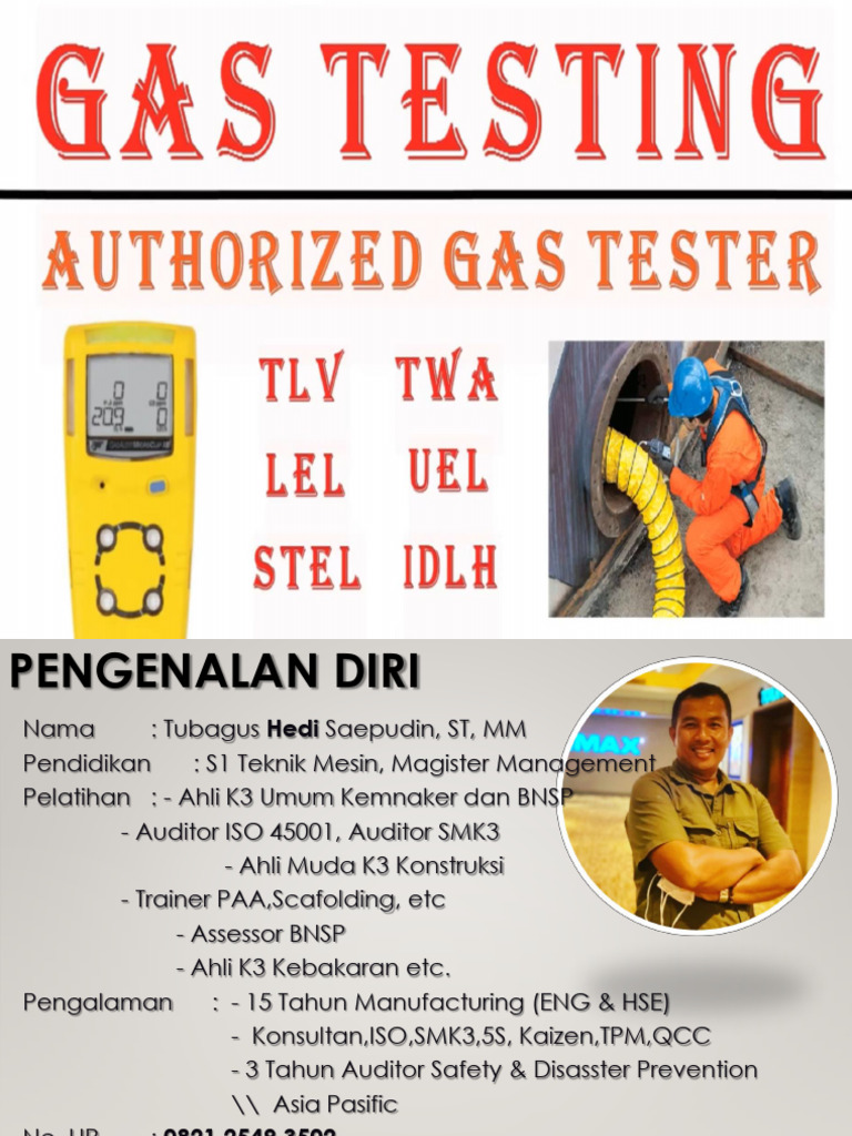 08-Gas Detector - OP MIGAS | PDF
