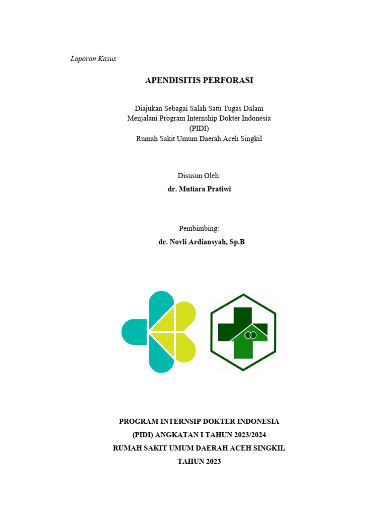 Lapkas - Intership Asma - DR Mutiara | PDF