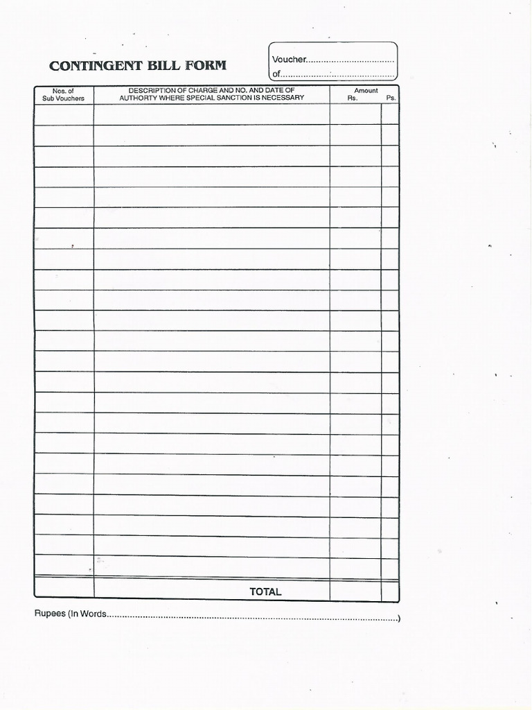 Bill Forms | PDF