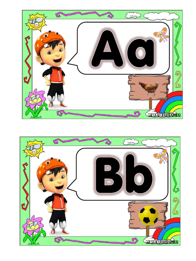 Boboiboy Kenal ABC | PDF