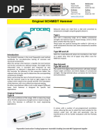 Schmidt Test Hammers Chart | PDF
