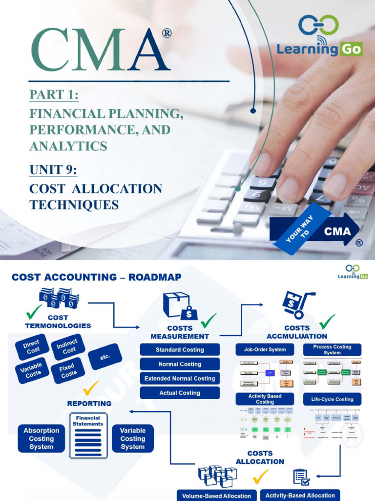 Topic 9.3 - Overhead Allocation | PDF