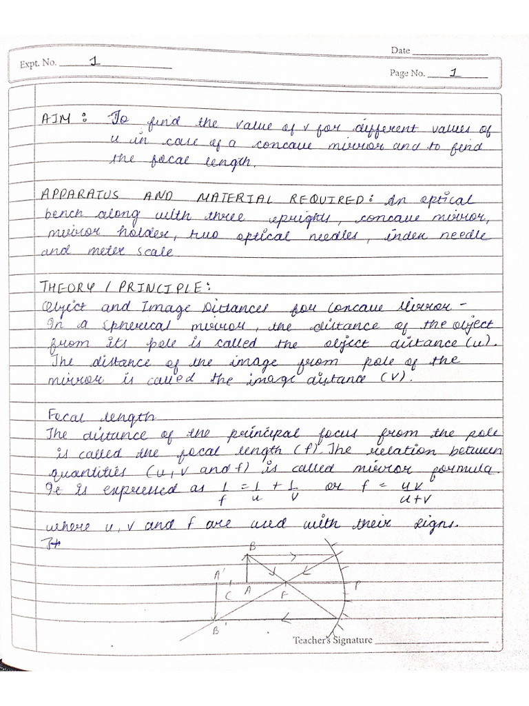 PHYSICS Practicals Class12 | PDF