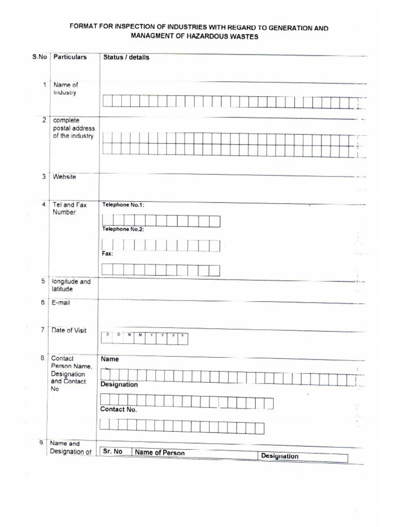 Hazardous Waste Generating and Handling Units 14082019 | PDF