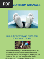 Stages of Post Mortem Lividity and Putrefaction of The Body | PDF ...