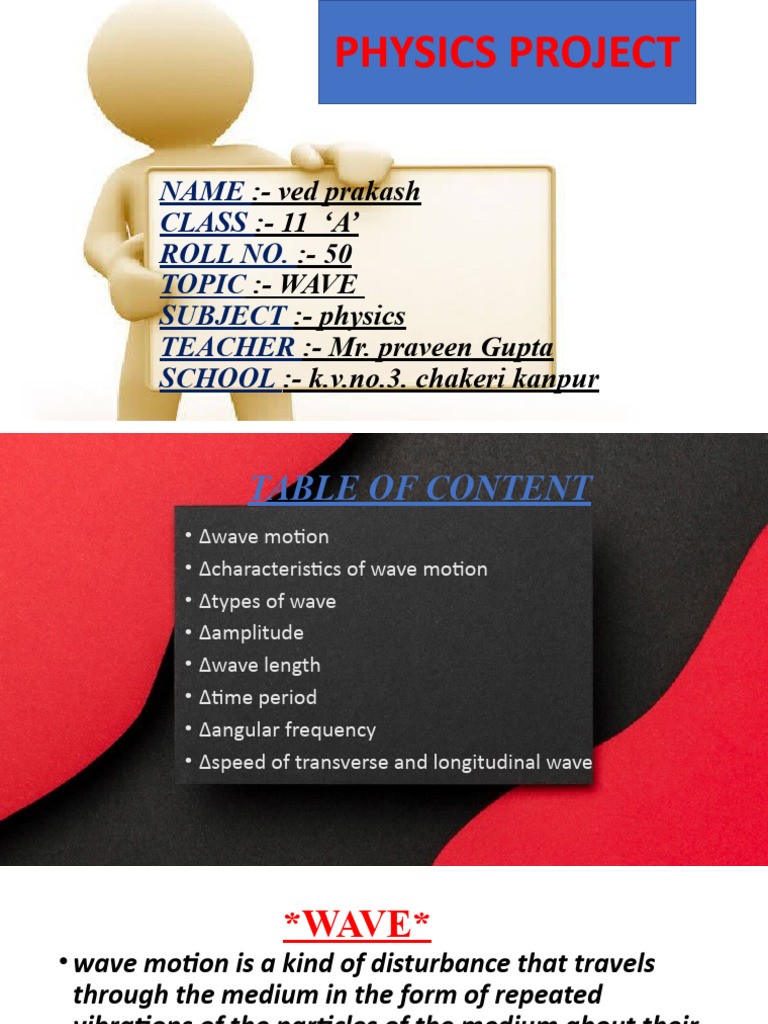 Wave Motion | Download Free PDF | Waves | Electromagnetic Radiation