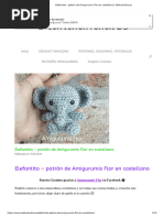 Patrón Gratis Llavero Amigurumi Pato | PDF | Hogar, jardinería y bricolaje