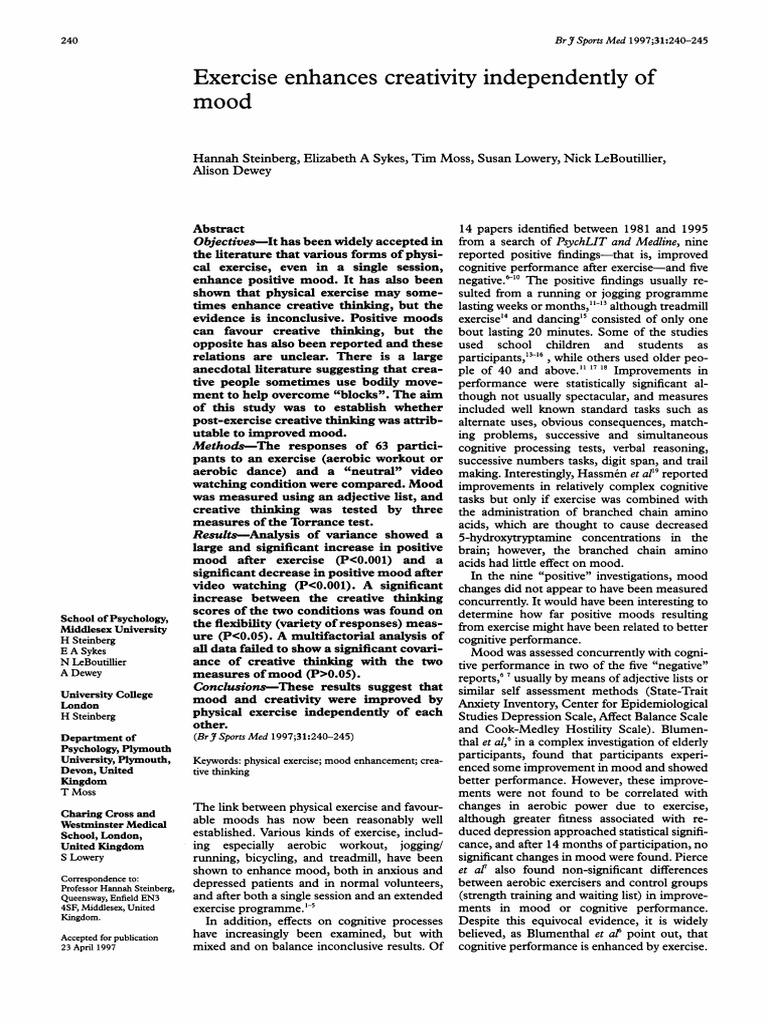 Brjsmed00003 0076 | PDF | Mood (Psychology) | Mental Health