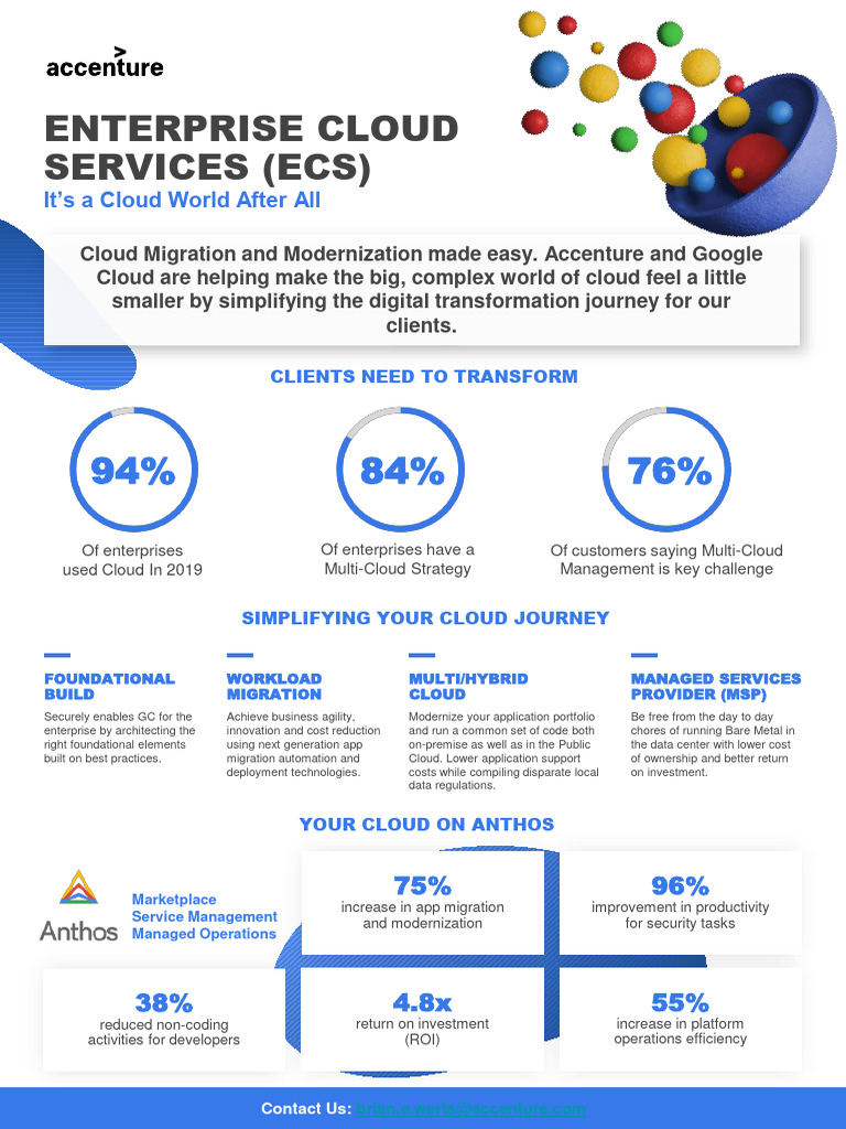 Accenture Enterprise Cloud Services | PDF