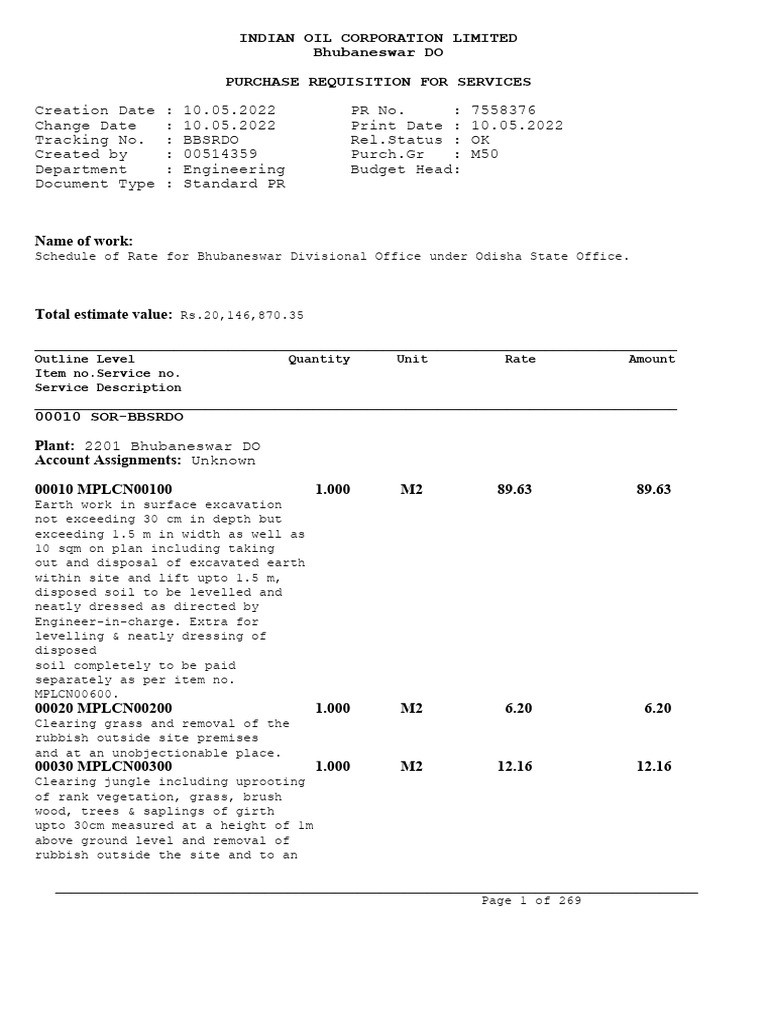 Sor 0 3 Bbsr Pdf Earth Sciences