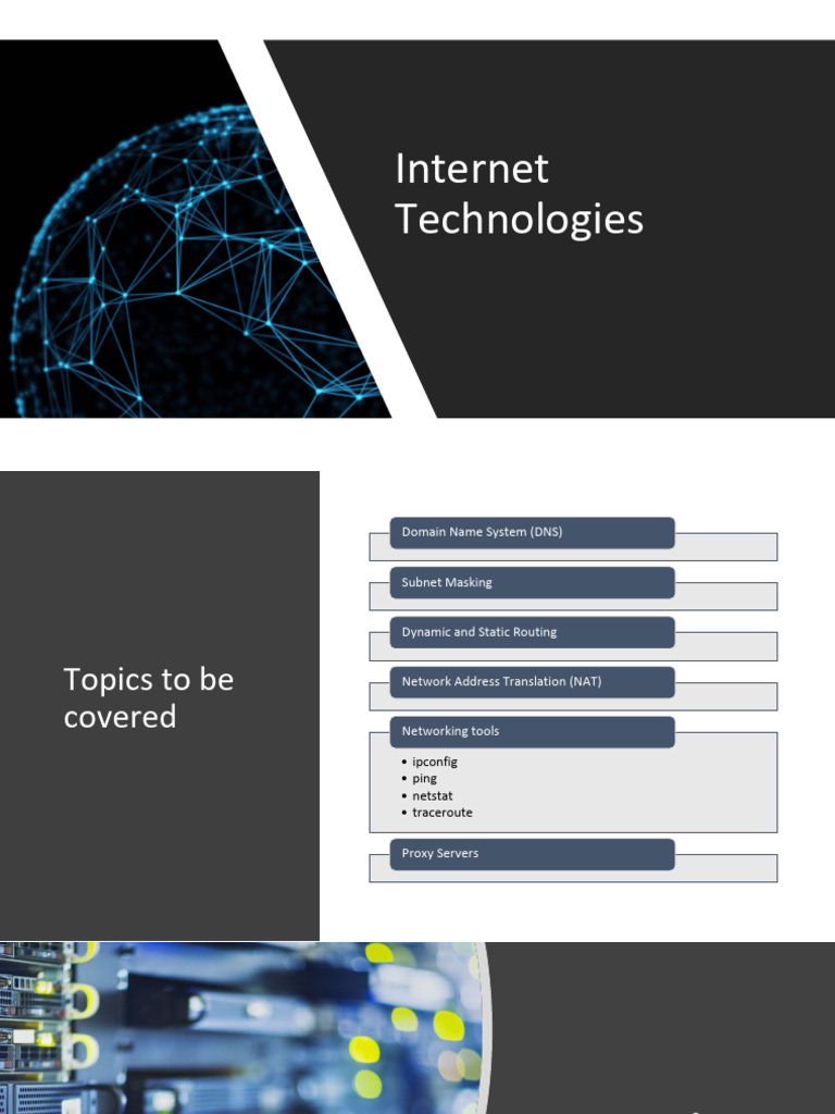 IT Unit-I | PDF | Proxy Server | Ip Address