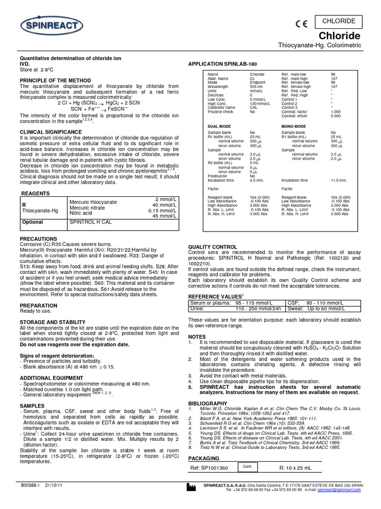 Clor Bsis68 02 2011 | PDF | Chemical Compounds | Chemistry
