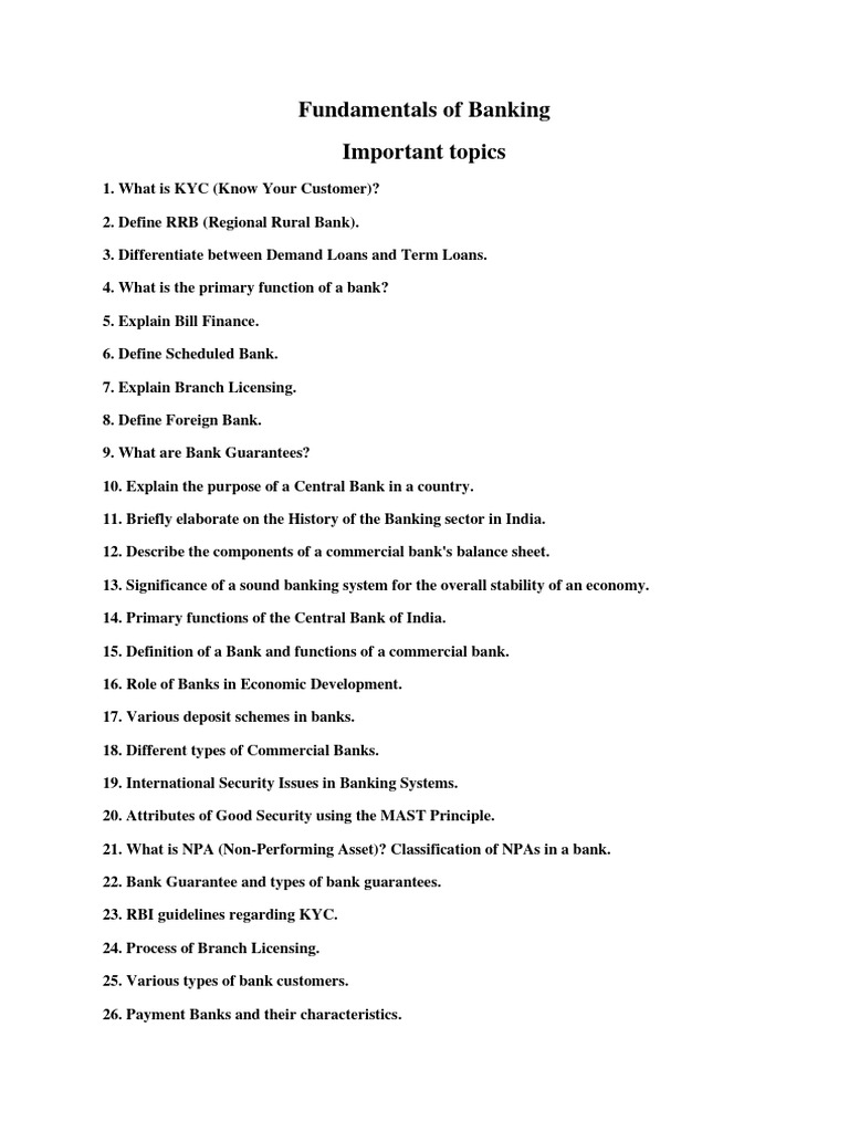 Important Questions First Phase FOB For Final Exams by DR MK Goel New ...