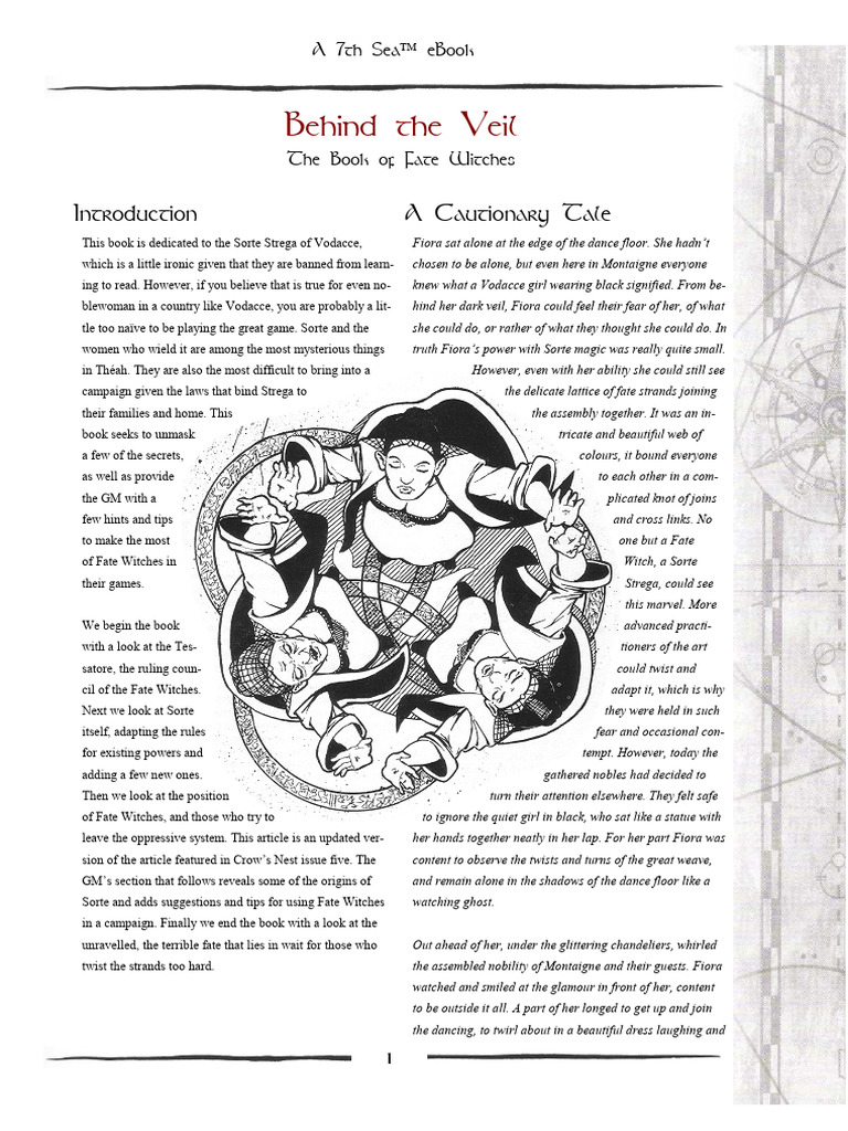 7th Sea - Behind The Veil | PDF