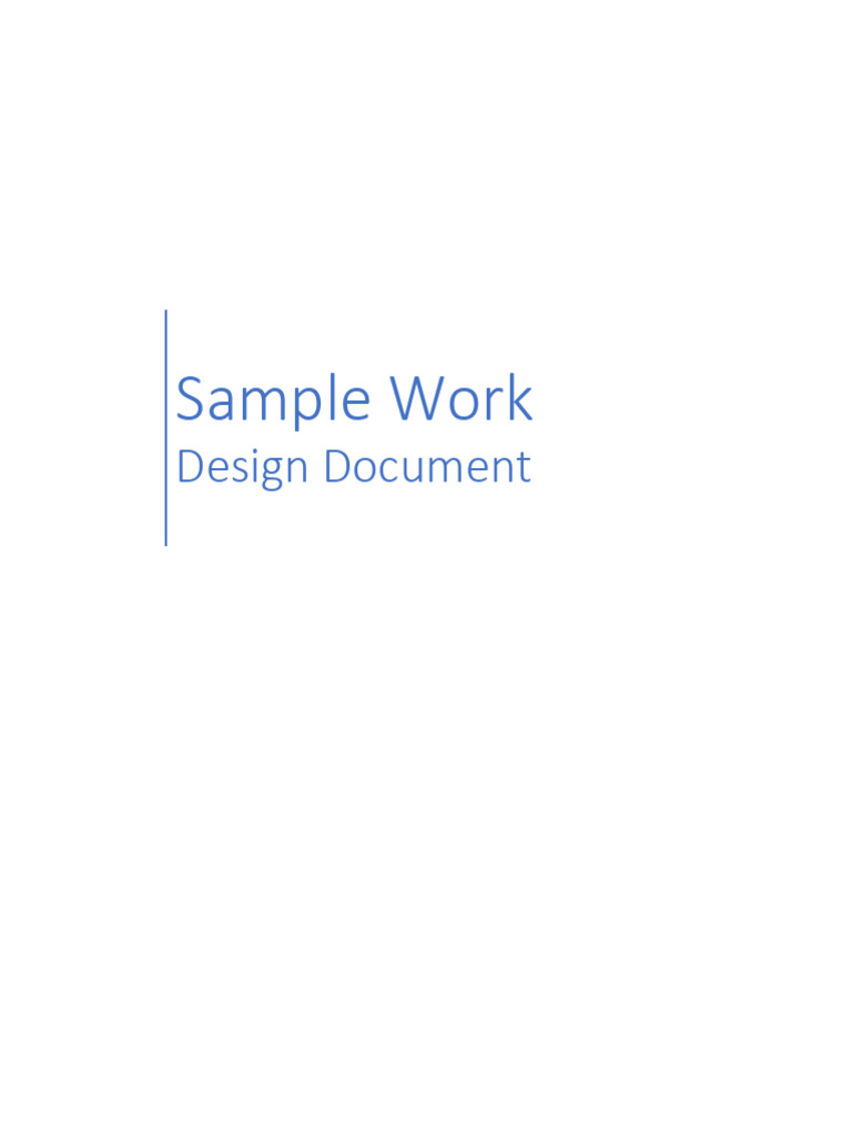 Sample Design Document | PDF | Invoice | Accounts Payable