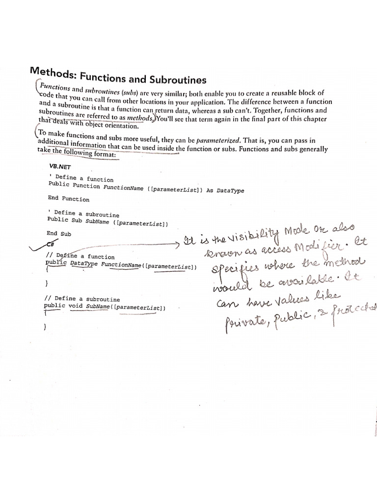 C# and Its Structure | PDF
