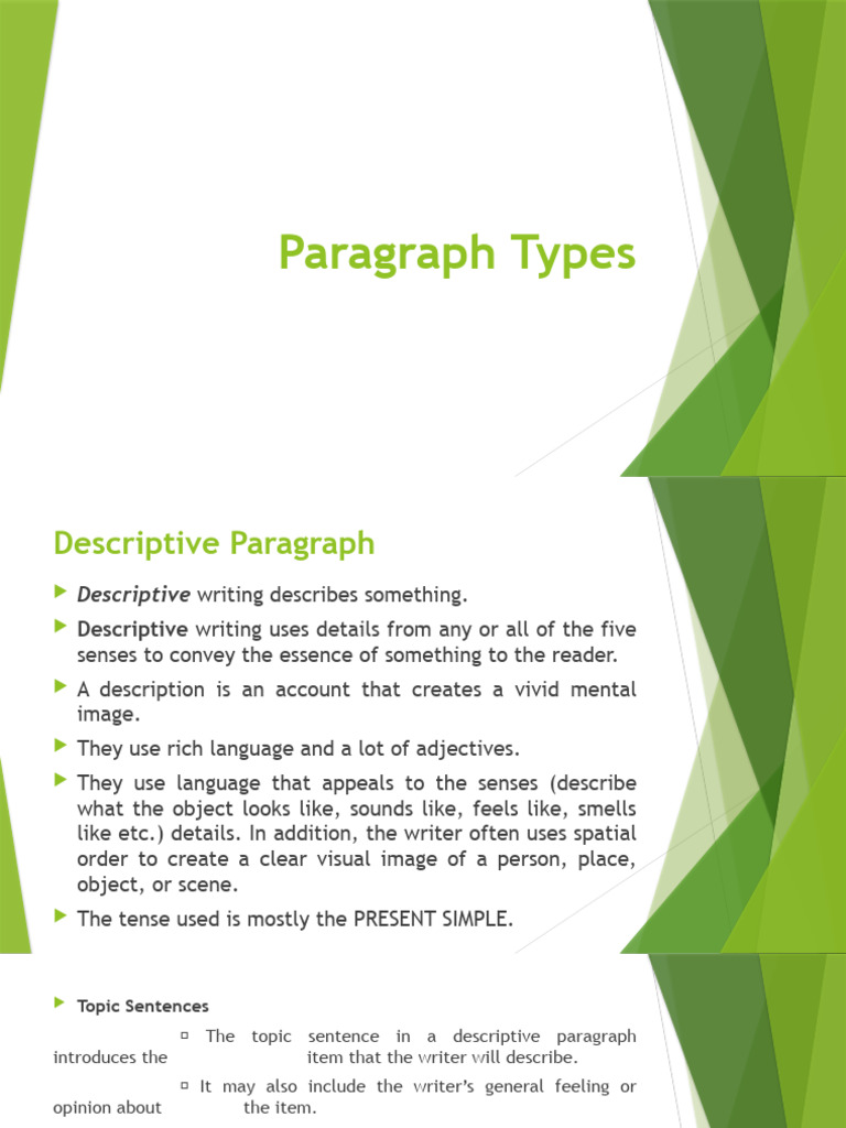 Paragraph Types | PDF