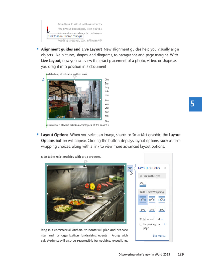 Objects, Like Pictures, Shapes, and Diagrams, To Paragraphs and Page Margins. With You Drag It ...