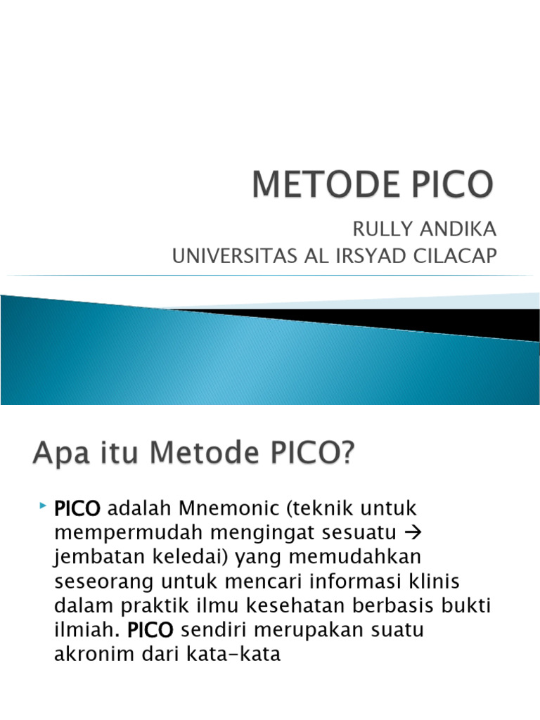 Metode Pico | PDF