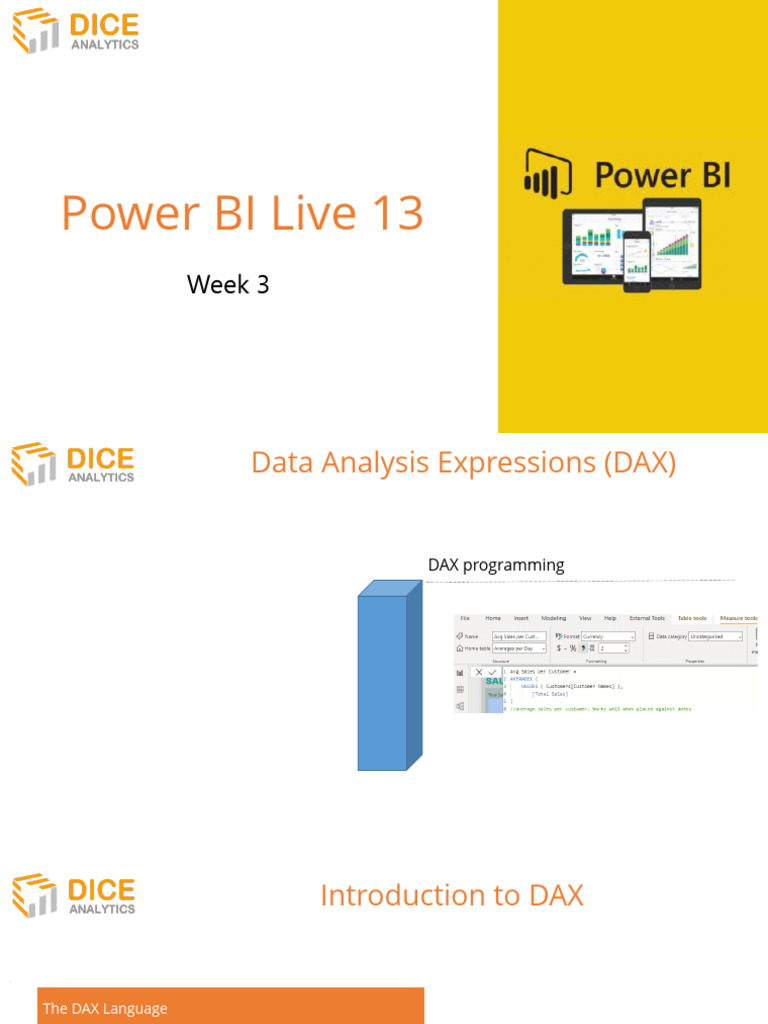 Power BI Week 3 | PDF