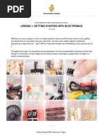 Basic Electronics Guide for Beginners | PDF | Series And Parallel ...